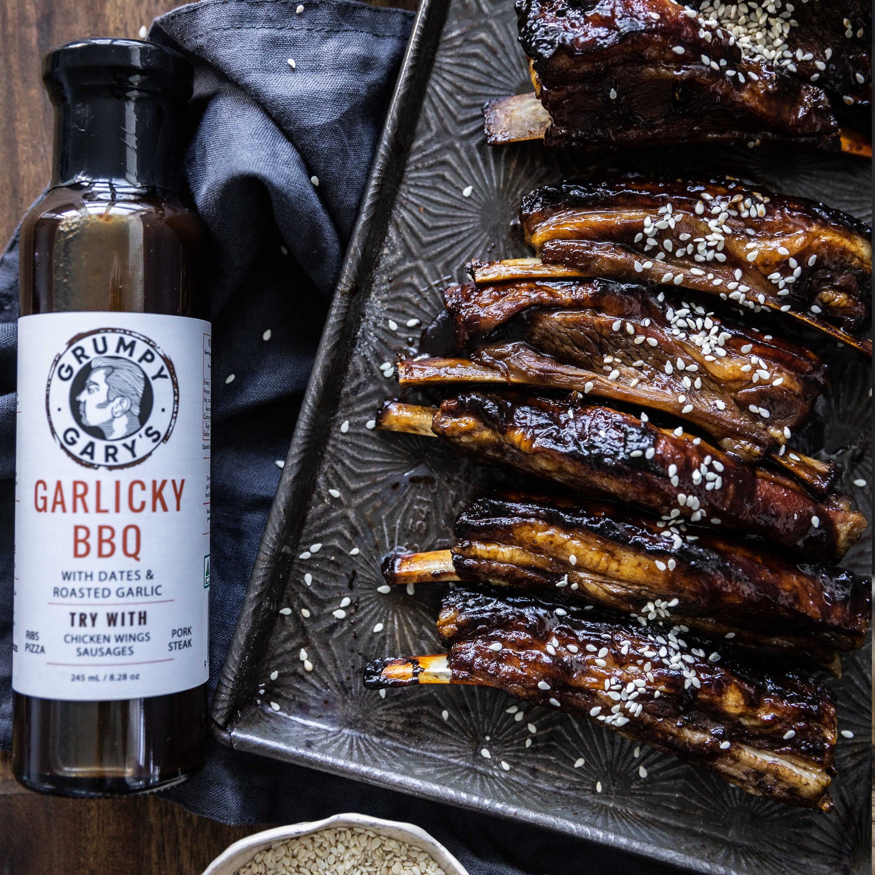 Garlicky BBQ Sauce | Grumpy Gary’s Sauces – Grumpy Gary's