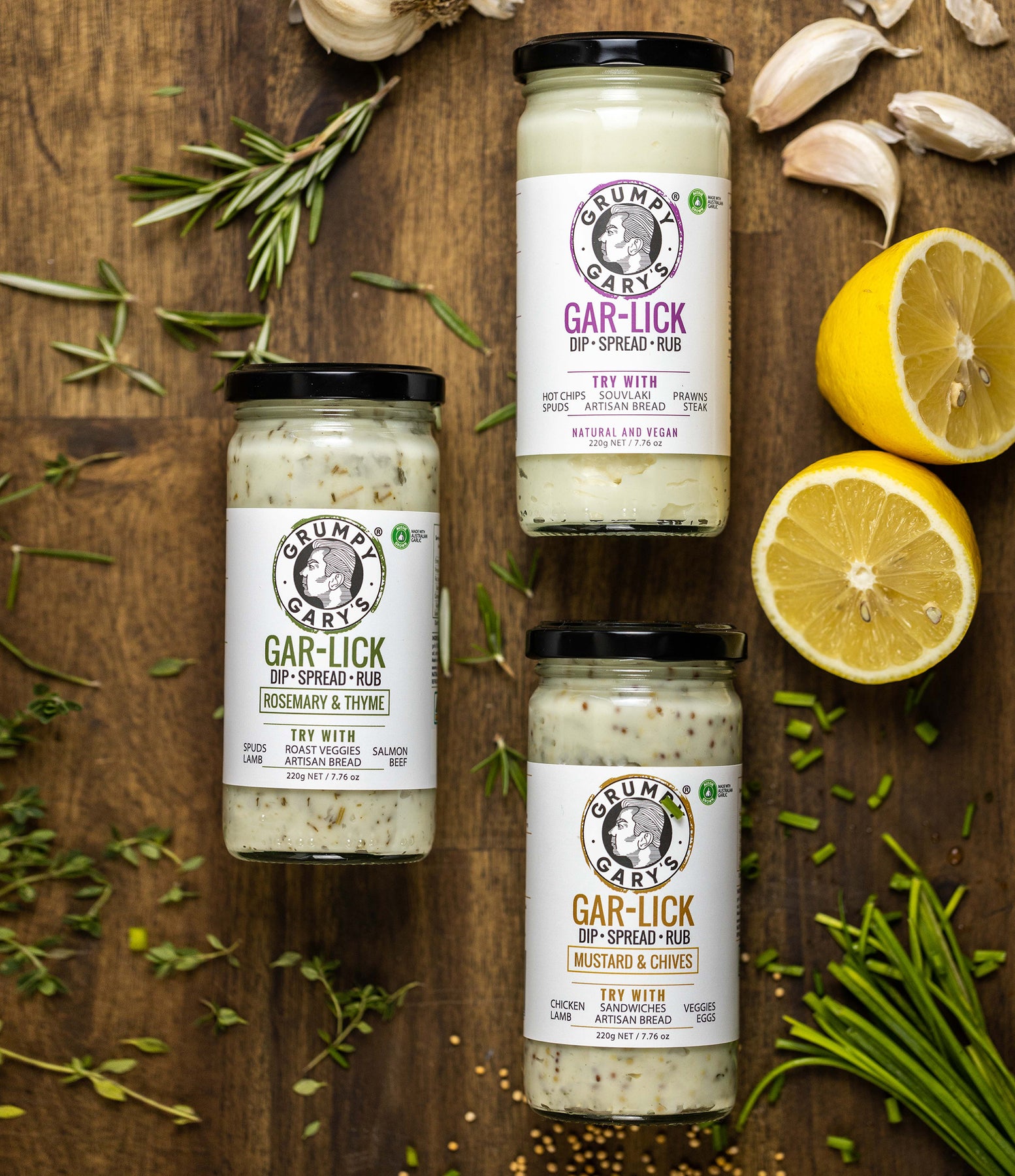 Death By Garlic Pack – Grumpy Gary's